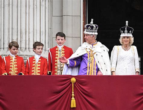 London United Kingdom King Charles Iii Queen Camilla And Prince