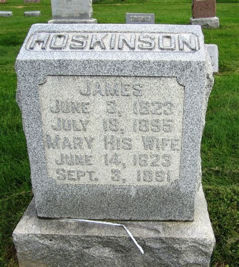 James Hoskinson 1823 1895 Memorial Find A Grave