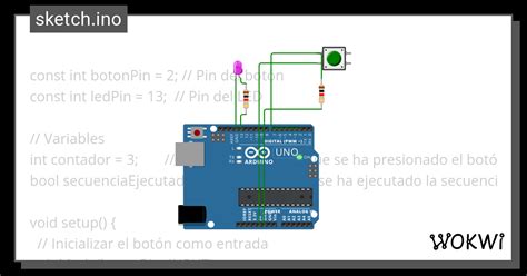 Ej 1 Wokwi ESP32 STM32 Arduino Simulator