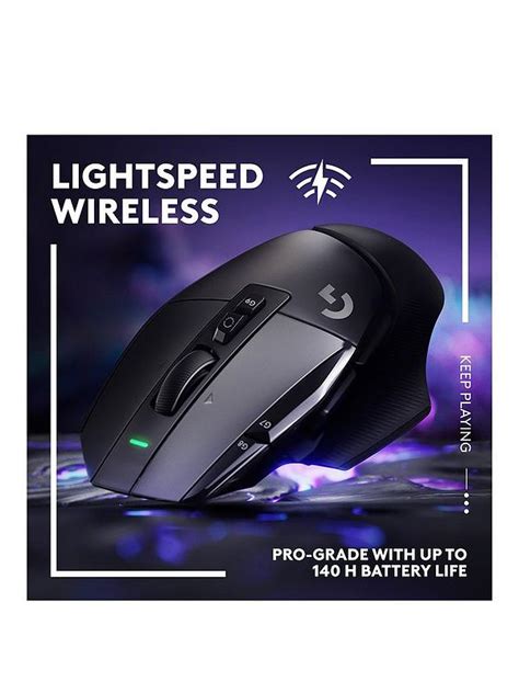 LogitechG G502 X LIGHTSPEED Wireless Gaming Mouse, HERO 25K gaming ...