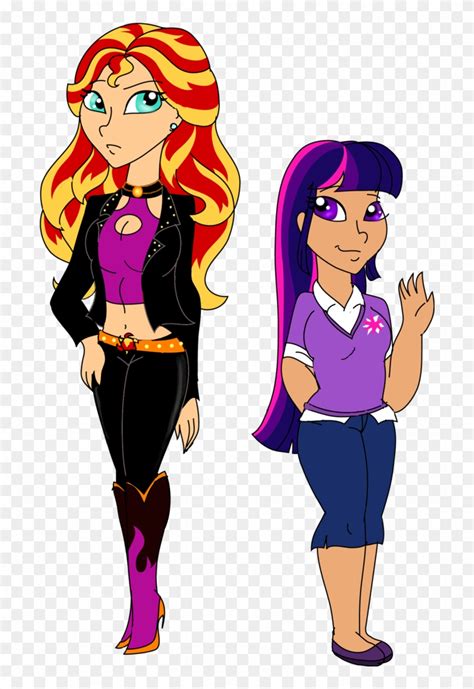 Mlp Sunset Shimmer And Twilight Sparkle Sex Free Transparent PNG Clipart Images Download