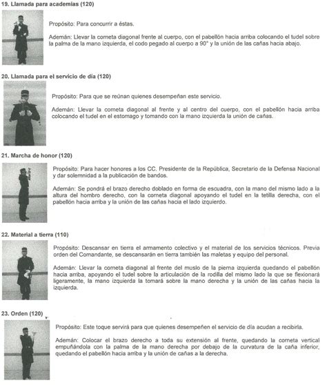 Banda De Guerra Ademanes De Toques Militares