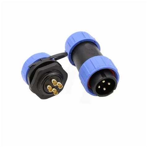 Male Waterproof Wire Connectors For Audio And Video At ₹ 200pair In Mumbai