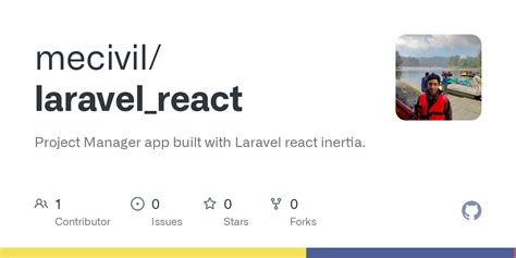 Github Mecivil Laravel React Project Manager App Built With Laravel