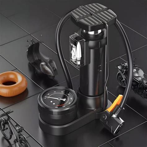 Board Gam 휴대용 에어펌프 풋펌프 튜브 자전거 공기주입기 A828 핫트랙스