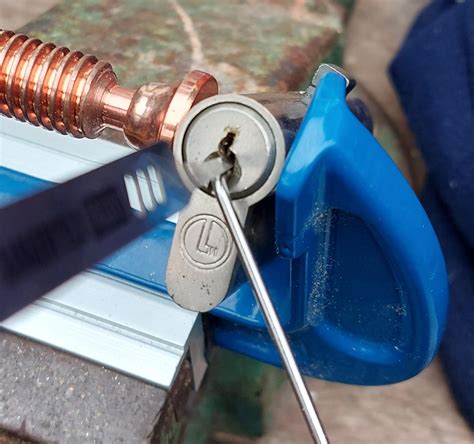 another lock opened this one has jammed open in the upside down