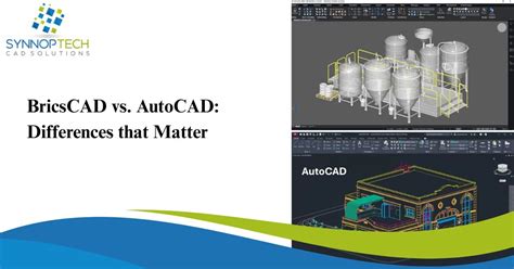 Bricscad Vs Autocad Differences That Matter Synnoptech Cad Solutions