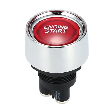 Push To Start Switch Engine Start Ignition Switch 12v 50a 3 Pin Momentary Engine