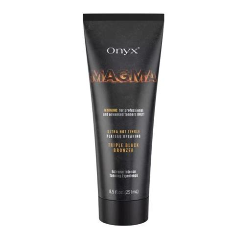 Onyx Magma Triple Black Bronzer Potrójny bronzer do opalania z