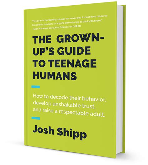 The Grown Ups Guide To Teenage Humans