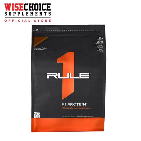 Rule 1 R1 Protein 10 Lbs Chocolate Fudge Shopee Philippines