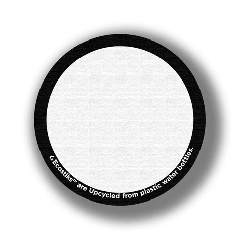 3 X 3 Blank Canvas Circle Ecostiks® Sticker Patches Bulk