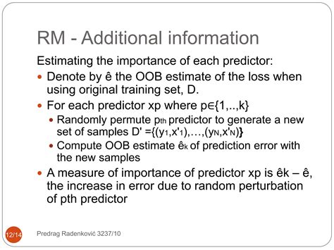Algoritma Random Forest Beserta Aplikasi Nya PPT