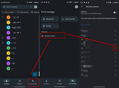 How To See Blocked Numbers On Android