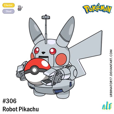 Robot Pikachu By Urbinator17 On Deviantart