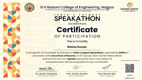Ratima Karade On Linkedin Limcaspeakathon Raisonicollege Publicspeaking Leadership Growth