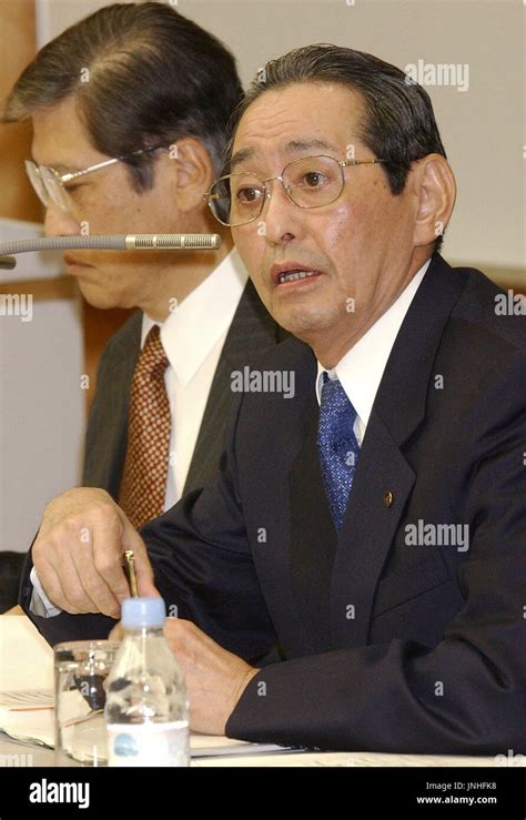 Osaka Japan Kunio Nakamura R President Of Matsushita Electric
