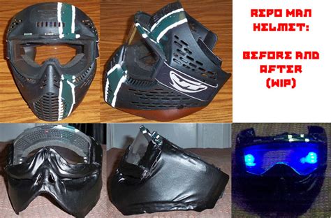 Repo Helmet Progress By Sethbramwell On Deviantart