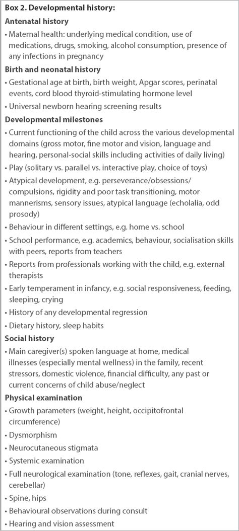 Developmental Assessment Practice Tips For Primary Care Physicians Smj