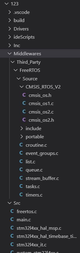 problem with freertos · issue 32 · damogranlabs vs code stm32 ide · github