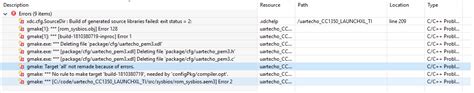 CCS CCS V Compiling Error Error Unresolved Symbols Remain Code Composer Studio Forum