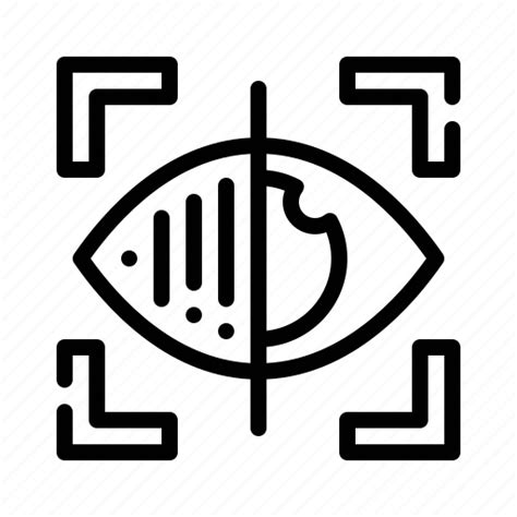 Eye Scan Biometric Retina Iris Security Icon Download On Iconfinder