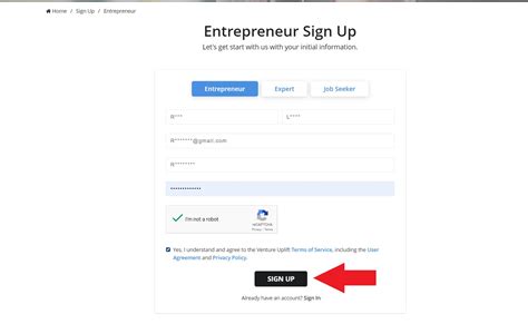 How To Register In Venture Uplift Venture Uplift