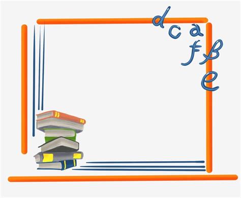 Learning Border Png Image Learning Book Border Book Clipart Learning