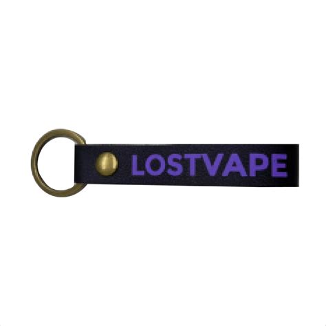 Lost Vape Custom Leather Keychain Lostvape Shop