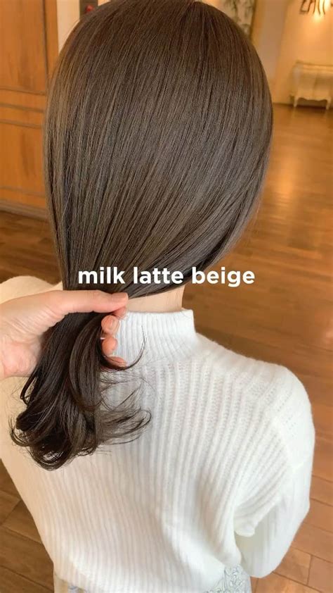 福間エリサさんのインスタグラム動画 福間エリサinstagram「クリーミーなミルクラテ🦙🐮🫖﻿ ﻿ ほかの色とどう違うのー？﻿ って