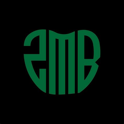 Zmb Letter Logo Creative Design Zmb Unique Design 29721892 Vector Art