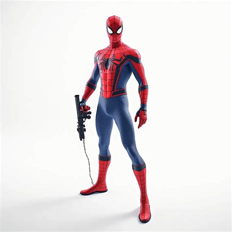 Фото Человека паука с игрушечным пистолетом · бесплатная фотография от