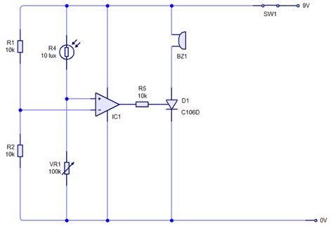 Thyristor And Op Circuit