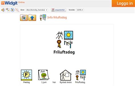 Widgit Online Symbolbruket