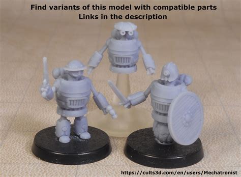 Clockwork Floating Robot Miniature Artificer Homunculus Construct