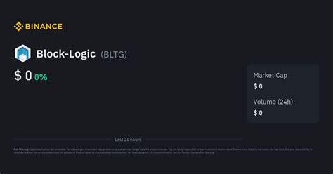 Block Logic Price Today Bltg To Usd Live Price Market Cap And Chart