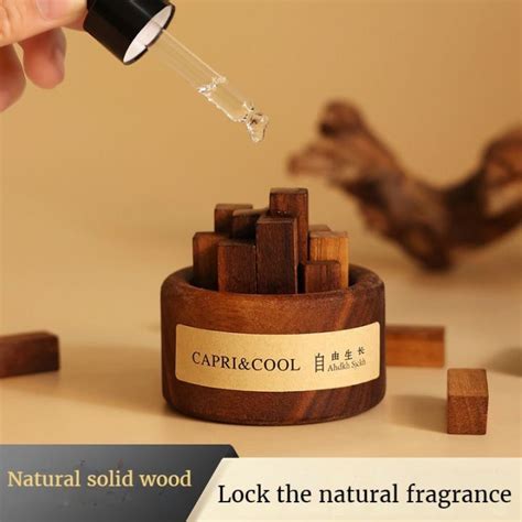 Aroma Wood Diffuser Essential Oil Diffuser Air Freshener Room Scent