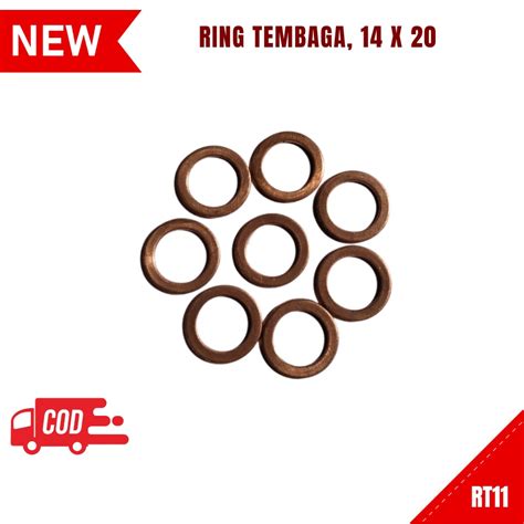Jual Ring Tembaga Universal Ukuran 14 X 20 Mm Ring Bulat Tembaga Universal Untuk Semua Jenis