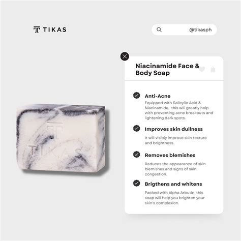 Tikas Niacinamide Body And Face Soap [set Of 2]