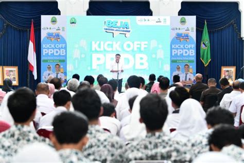 PPDB Jabar Dimulai 1 Juni 2024 Dengan Kuota 700 Ribu Bey Machmudin