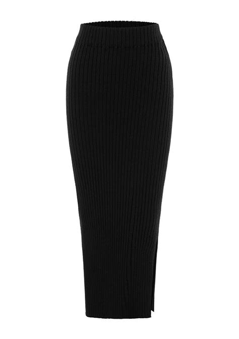 Wistful Knit Midi Skirt Mos The Label Wistful Knit Midi Skirt