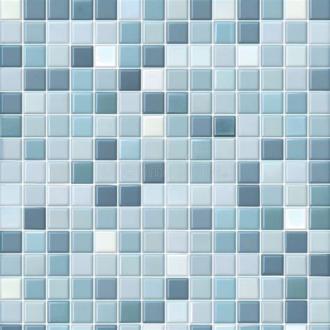 Blue Glass Tiles Seamless Texture Stock Illustrations 1063 Blue