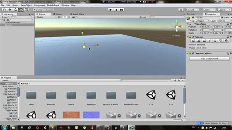 Создание игр в среде Unity урок2 Основы создания мира Youtube