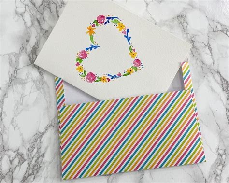 How To Make An Envelope For A Card Semigloss Design
