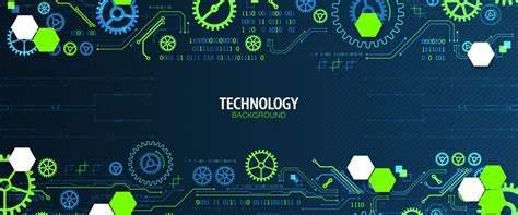 Abstract Technology Concept Computer Code Vector Image