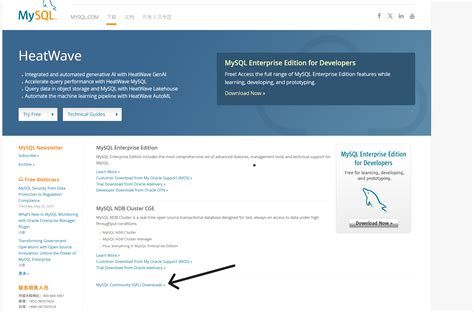 mysql下载教程（手把手教会） mysql 下载 csdn博客