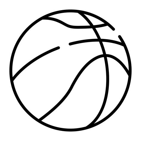 Téléchargez Cette Icône Vectorielle Premium De Basket Ball Vecteur