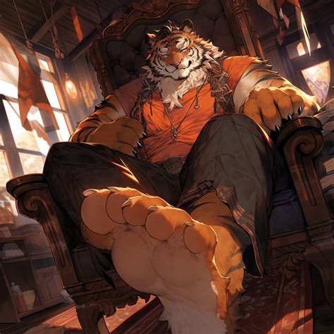 Happy Tiger Feet By Chrisd19 On Deviantart