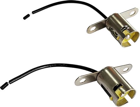 Augeny 2pcs Car Light Bulb Socket Ba15s Led Bulb Light