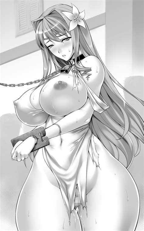 Rule 34 Bondage Breasts Censored Dress Erect Nipples Monochrome